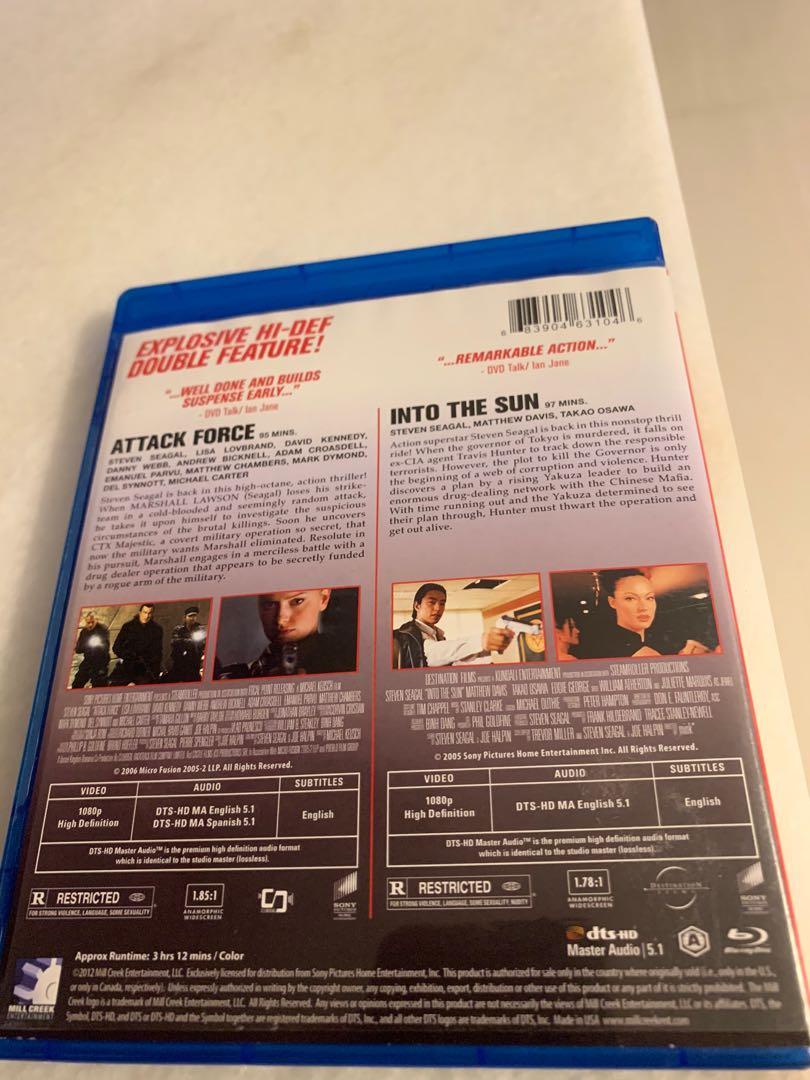 2 Movies Double Feature Blu Ray Collection, Hobbies & Toys, Music ...