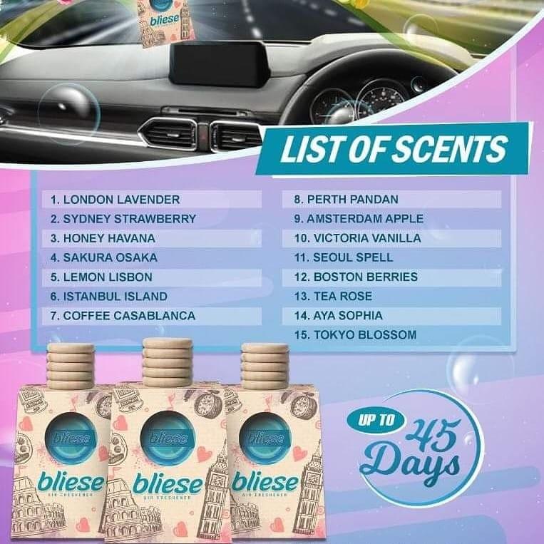 AIR FRESHENER BLIESE, Everything Else, Others on Carousell