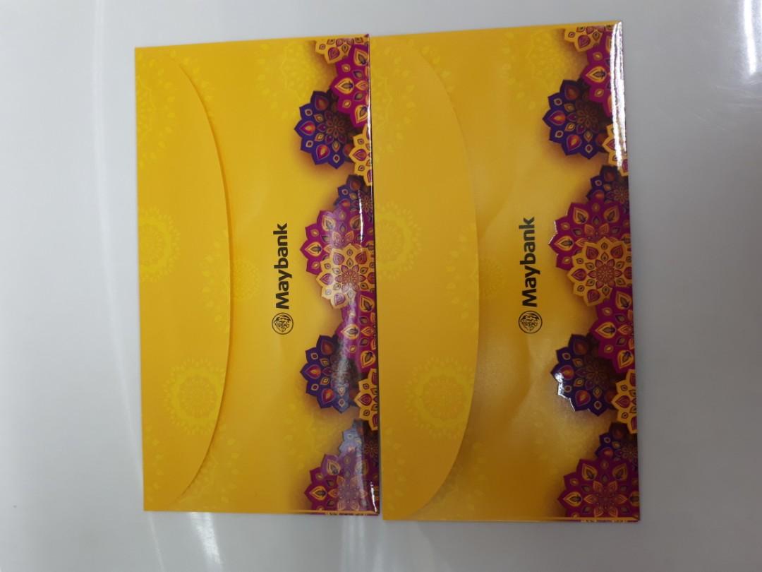 Angpao packet sampul duit deepavali Maybank, Hobbies & Toys ...
