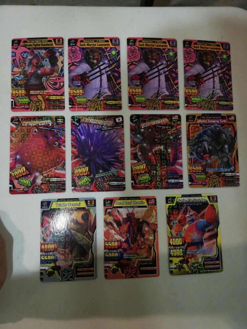 Animal kaiser ultra rare,super rare,rare and normal cards, Hobbies & Toys, Toys & Games on Carousell
