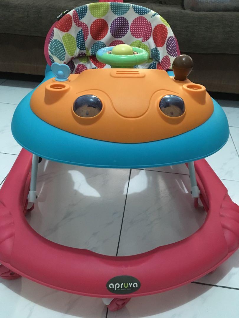 Apruva baby walker, Babies & Kids, Infant Playtime on Carousell