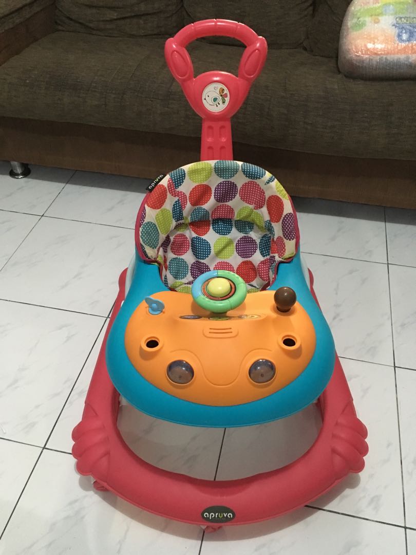 Apruva baby walker, Babies & Kids, Infant Playtime on Carousell