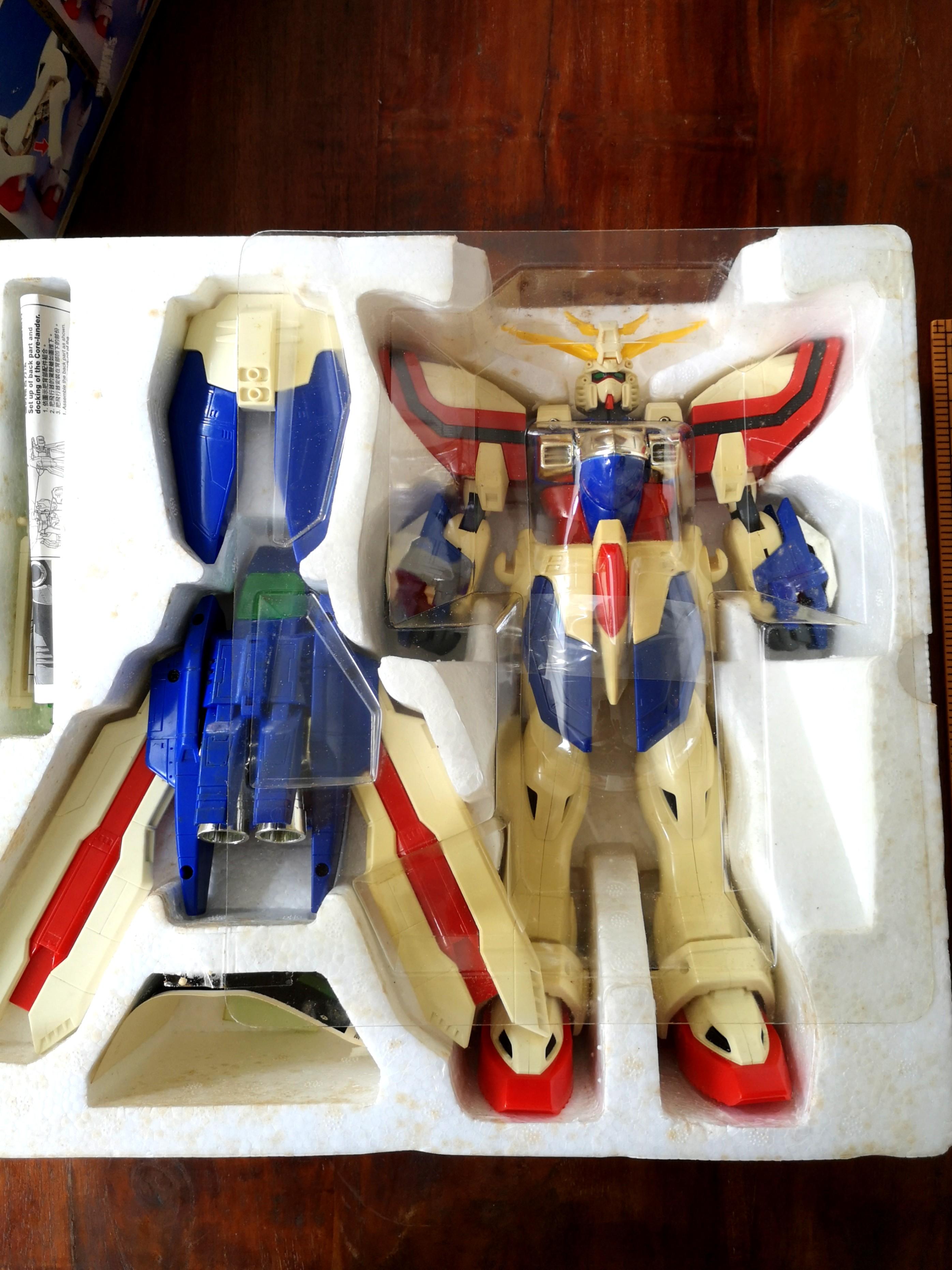 Vintage 1998 Bandai God Gundam DX Neo Japan Complete 12 inch 1998 MIB ...