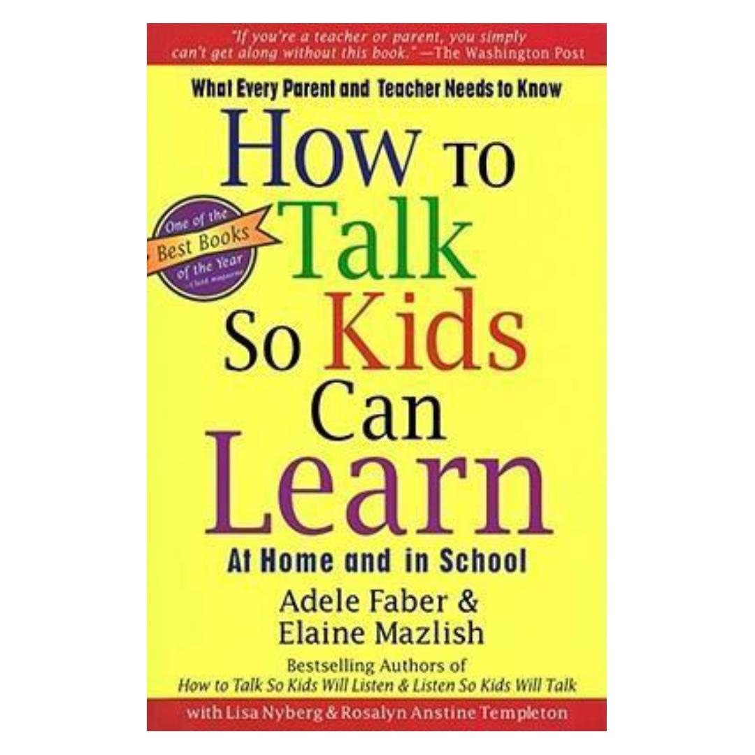 Book for Parents and Teachers: How to Talk so Kids can Learn, Hobbies ...