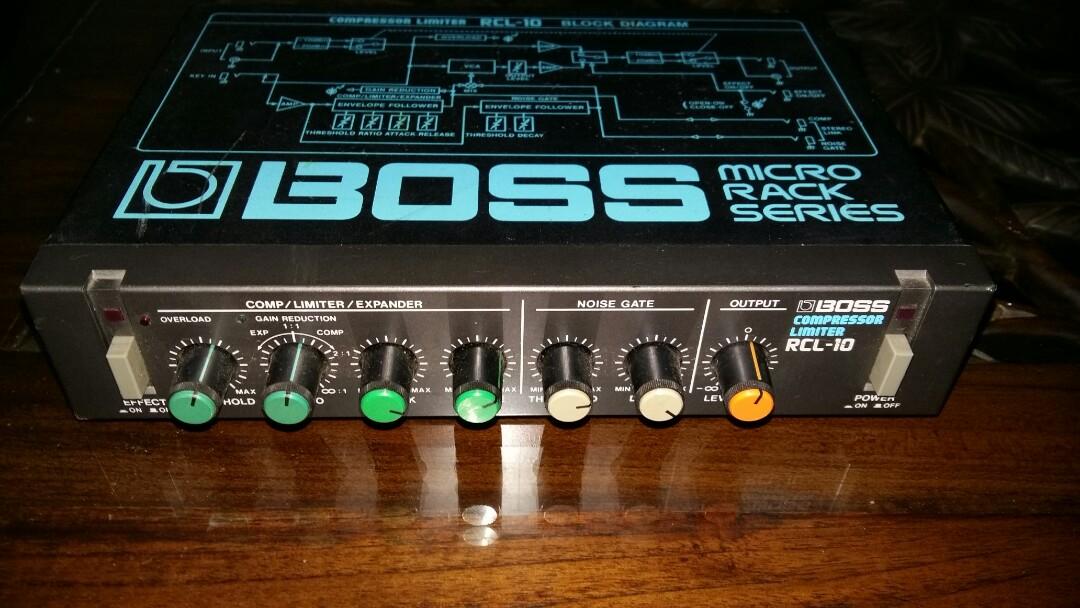 Boss Micro Rack Series Rcl -10, Hobbies & Toys, Music & Media, Music ...