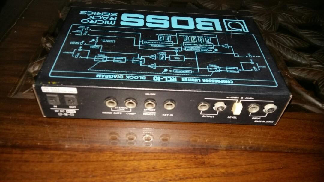 Boss Micro Rack Series Rcl -10, Hobbies & Toys, Music & Media, Music ...