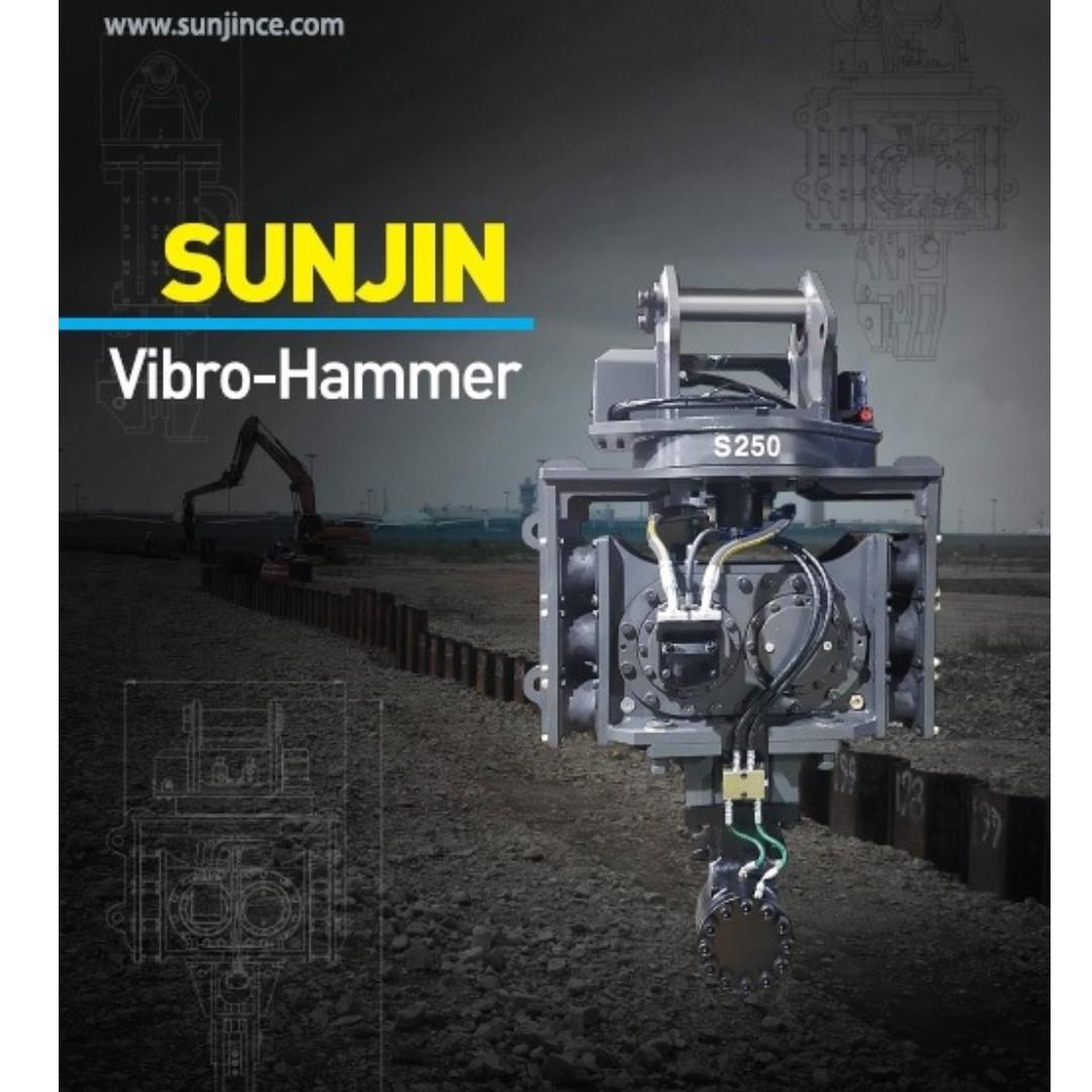 Vynil Sheet Pile Vibro Hammer Top Grip S250 Korea, Commercial ...