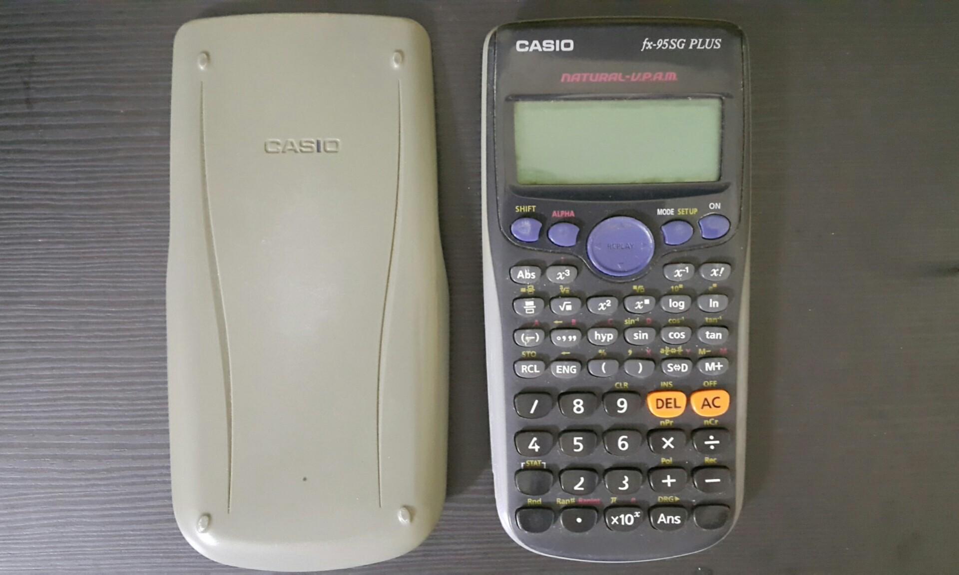 Casio fx-95SG Plus Calculator, Mobile Phones & Gadgets, Mobile Phones ...