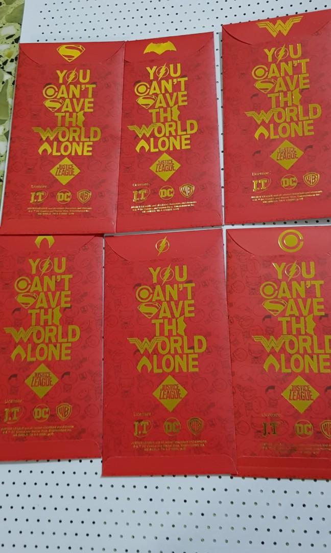 DC Heros Ang bao set, Everything Else on Carousell