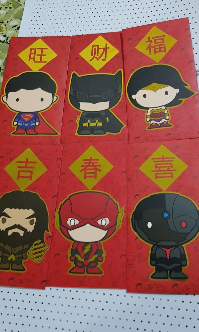DC Heros Ang bao set, Everything Else on Carousell