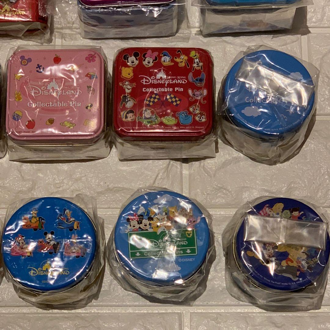 Disneyland Disney store metal tin containers Mickey Minnie Mouse ...