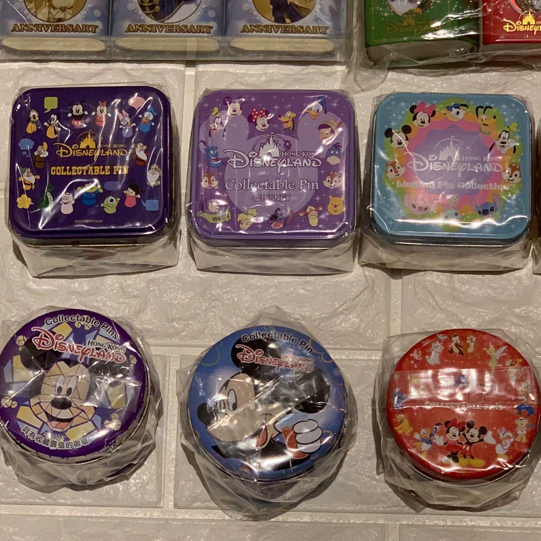 Disneyland Disney store metal tin containers Mickey Minnie Mouse ...