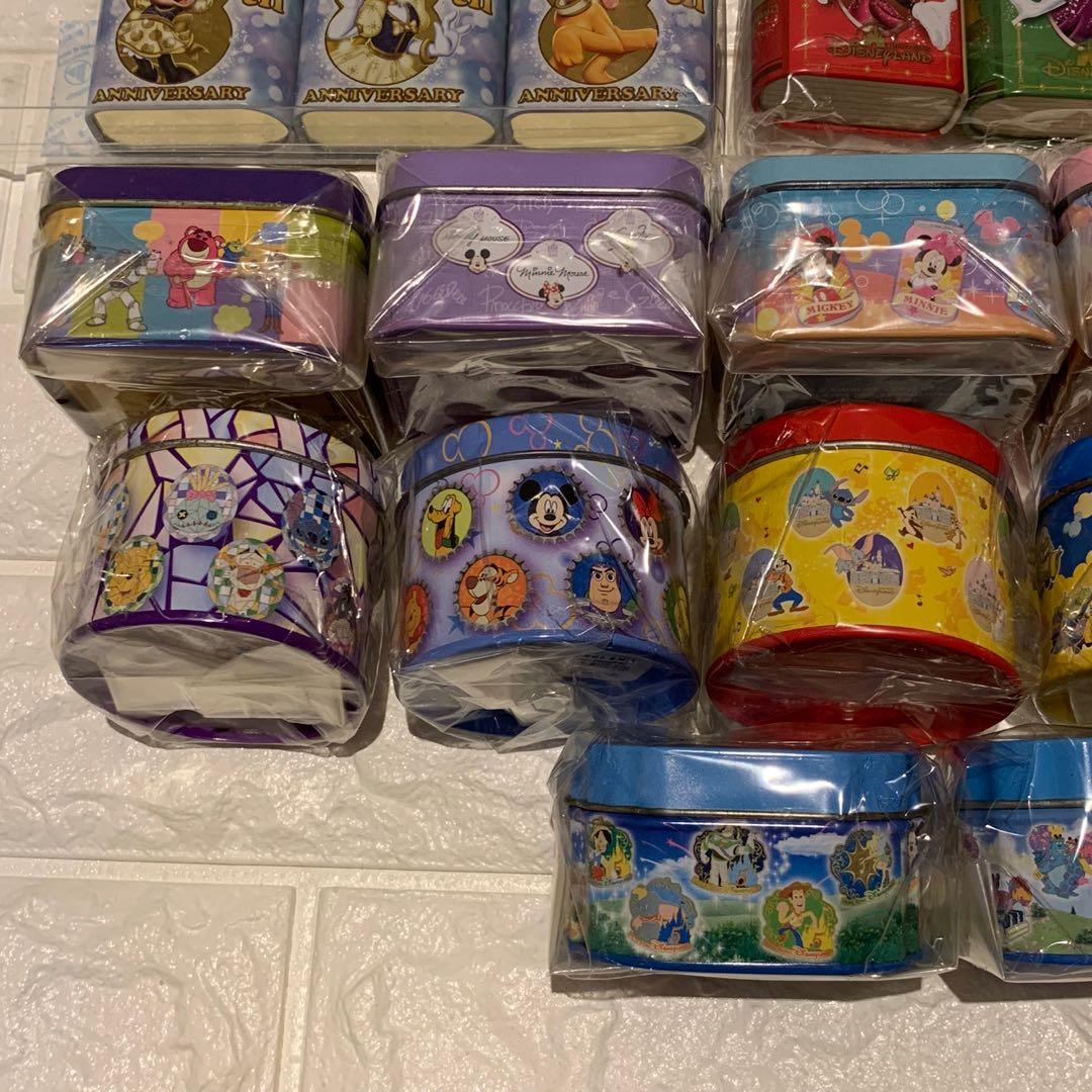 Disneyland Disney store metal tin containers Mickey Minnie Mouse ...