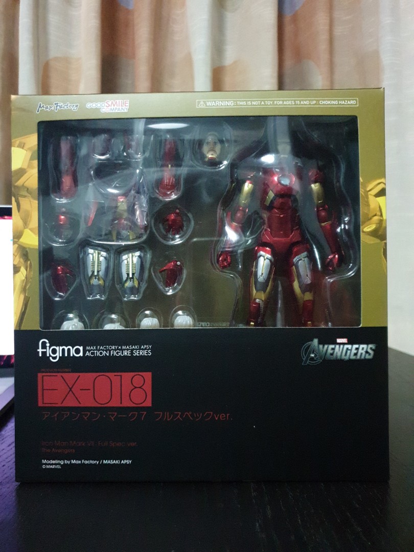 Figma Iron Man Mark Vii full spec ver. The avengers, Toys & Games ...