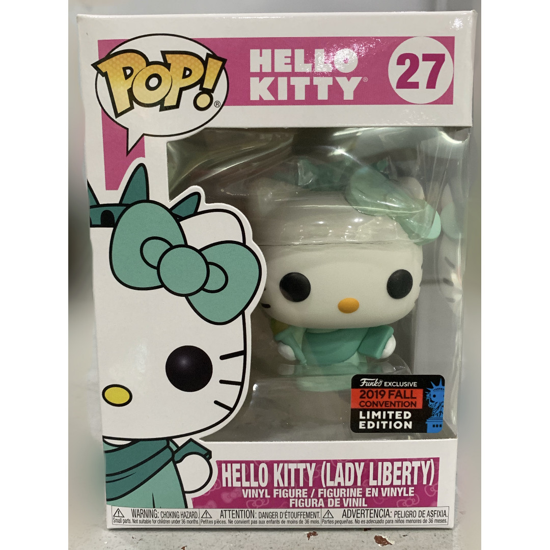 Funko Pop! Hello Kitty (Lady Liberty), Hobbies & Toys, Toys & Games on ...