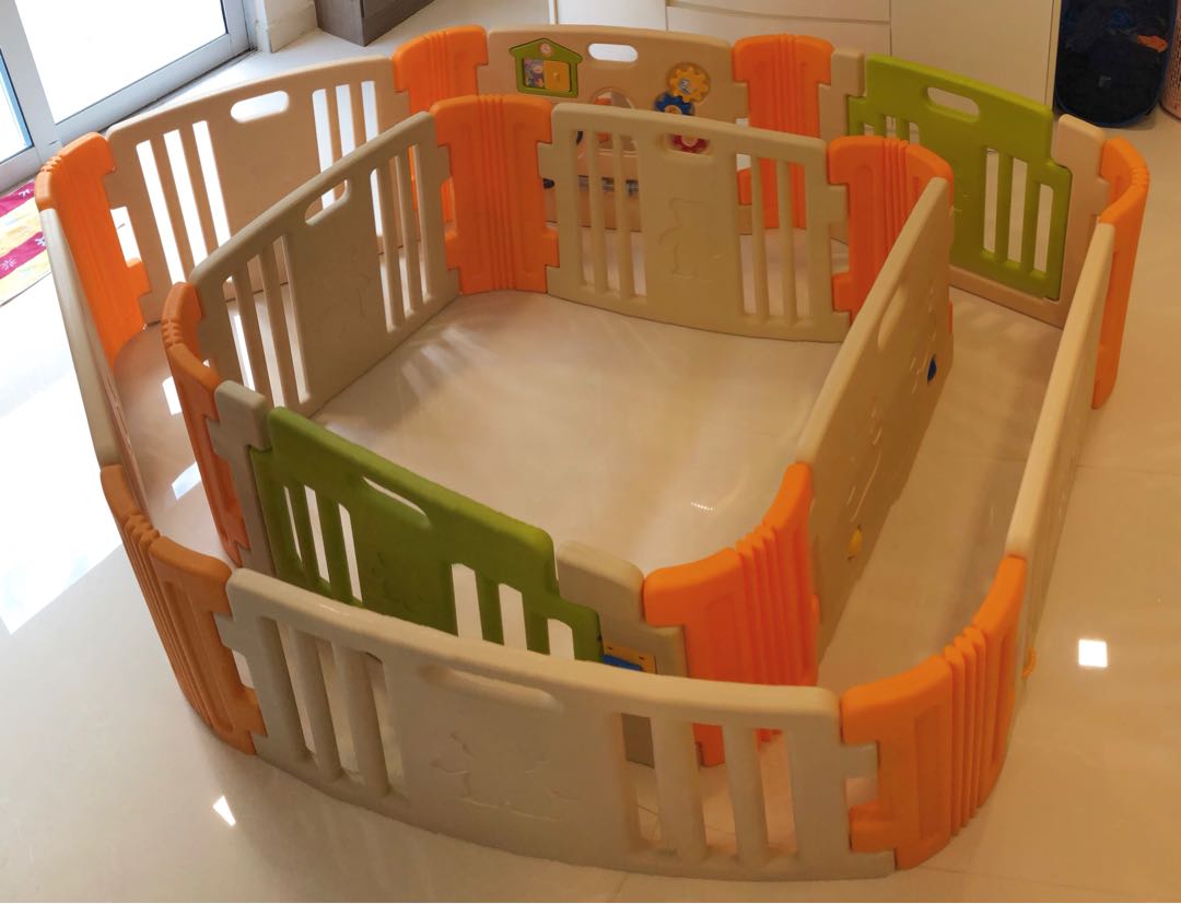 Haenim 10 panel play yard, Babies & Kids, Infant Playtime on Carousell