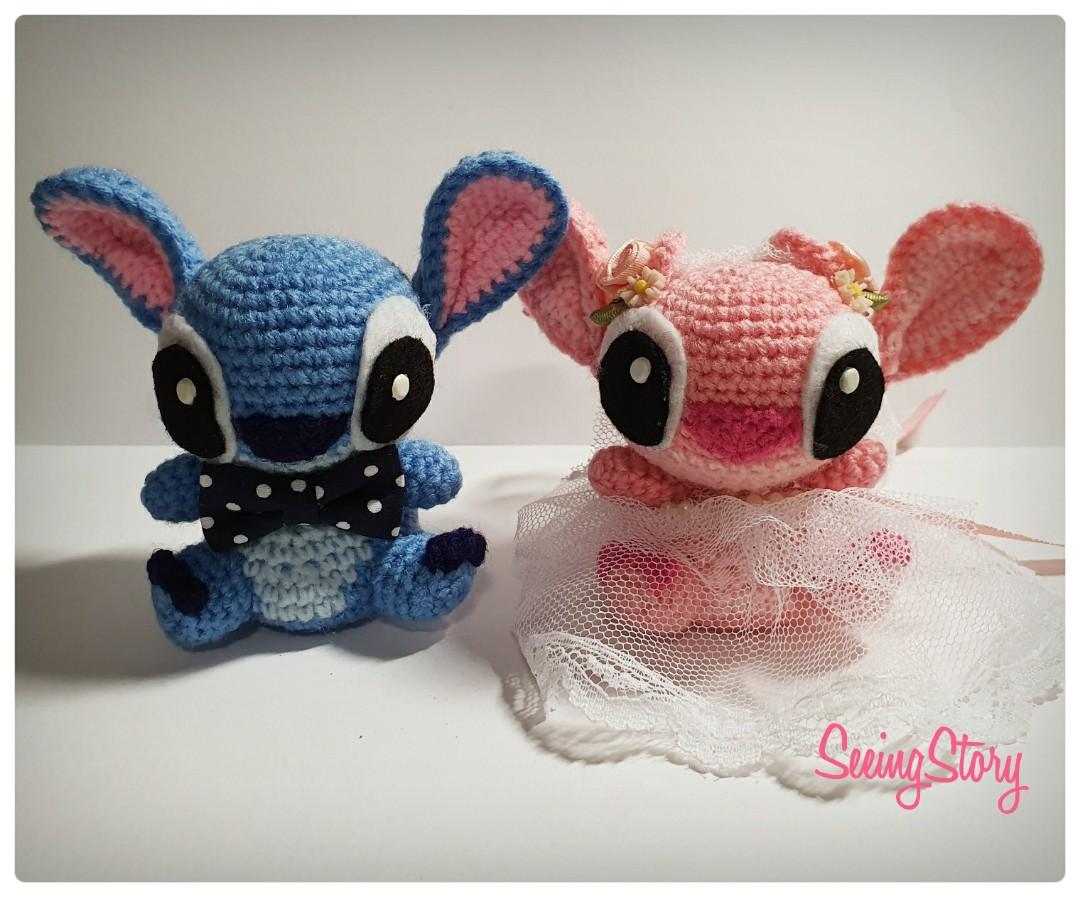 Handmade Stitch & Angel Wedding Theme Plush, Hobbies & Toys, Stationery ...