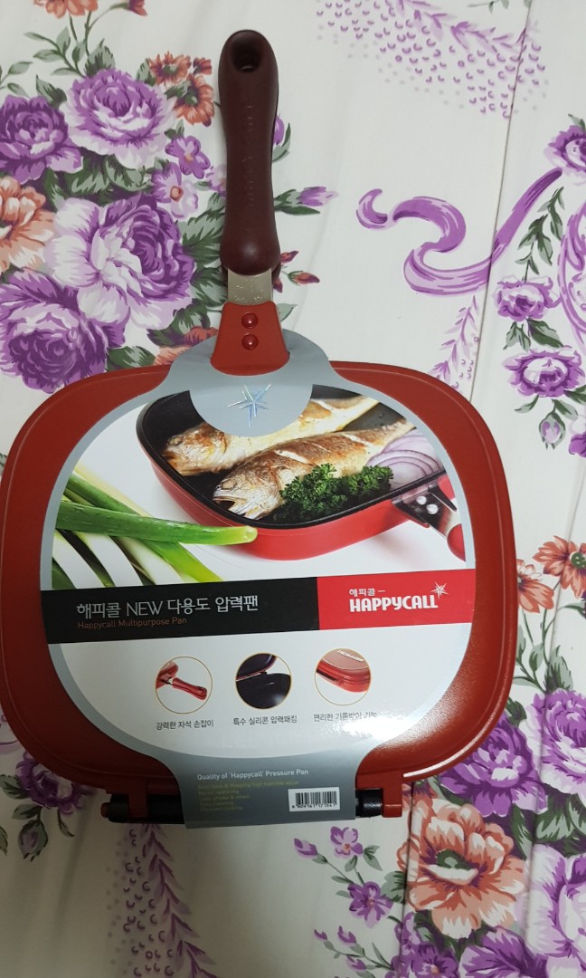 Happy call pan, Furniture & Home Living, Kitchenware & Tableware ...