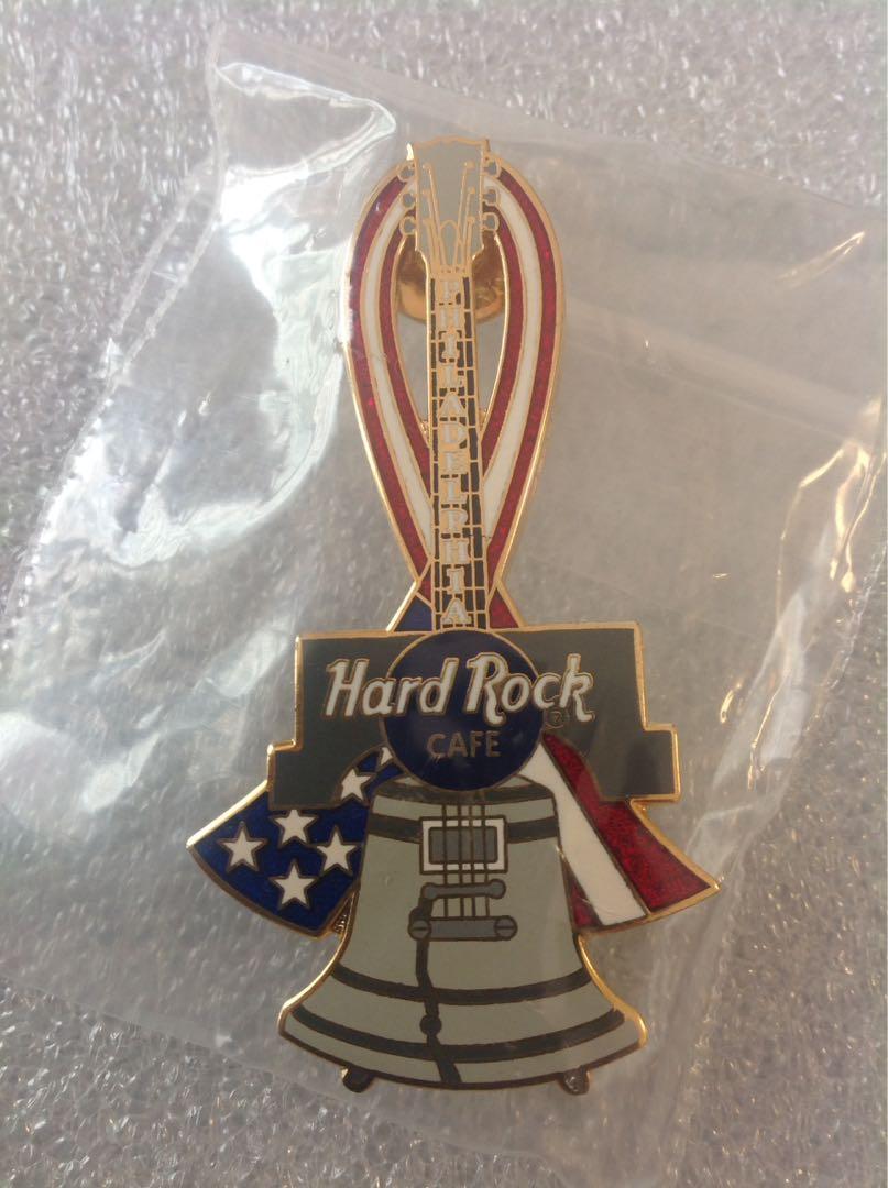 Hard Rock Cafe Pins - PHILADELPHIA HOT VERTICAL LIBERTY BELL GUITAR PIN ...