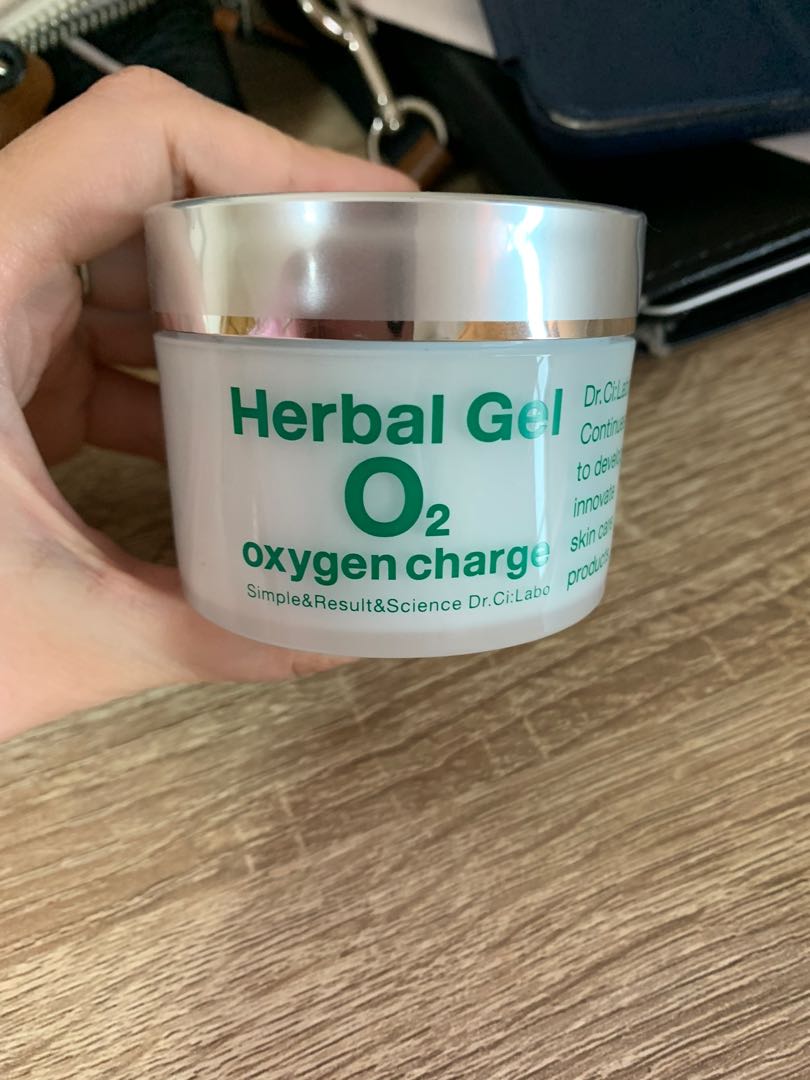 Dr Ci Labo Herbal Gel O2 oxygen charge on Carousell