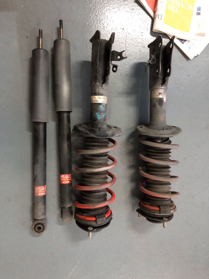 Honda Civic FD stock absorber (front lowering springs), Car Accessories ...