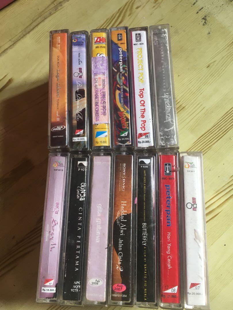 Kaset Gita Gutawa, Haddad Alwi, Peterpan, Kerispatih, Ungu, BCL, Project Pop, Senam Pramuka ...