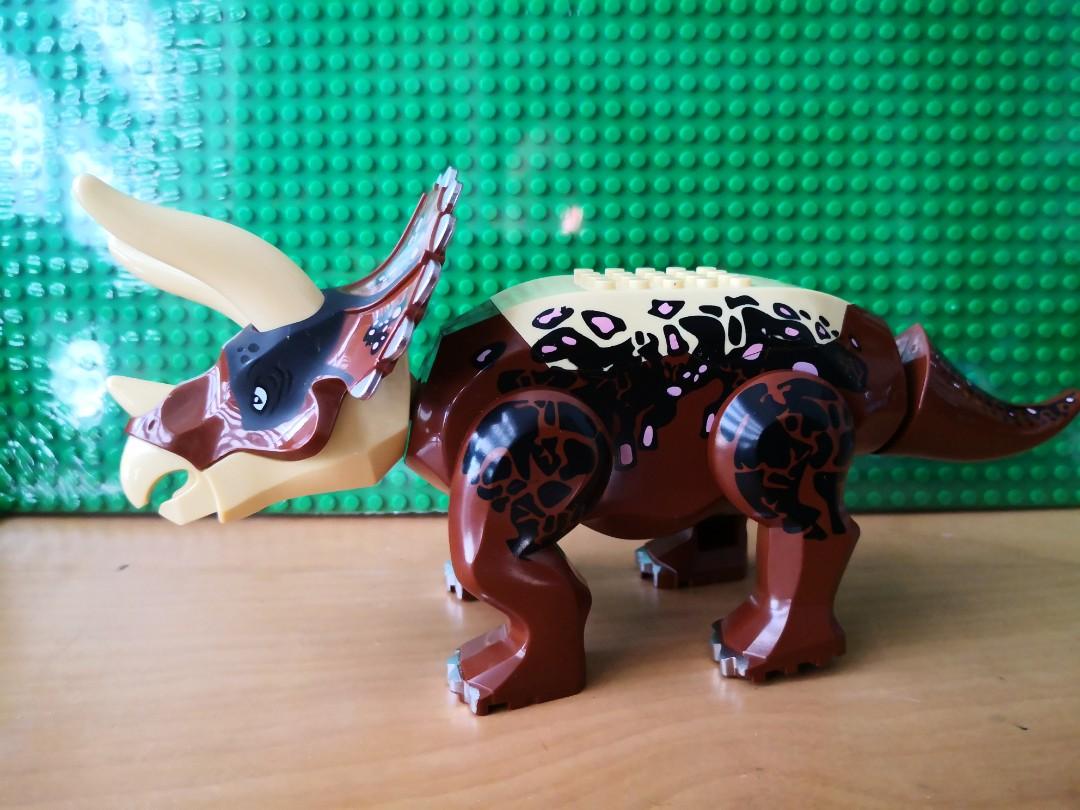 Lego [Compatible] dinosaur triceratops, Hobbies & Toys, Toys & Games on ...