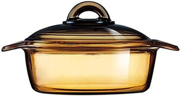 Luminarc Vitro Blooming Heat-resistant Glass Cooking Pot (1L) - BNIB ...