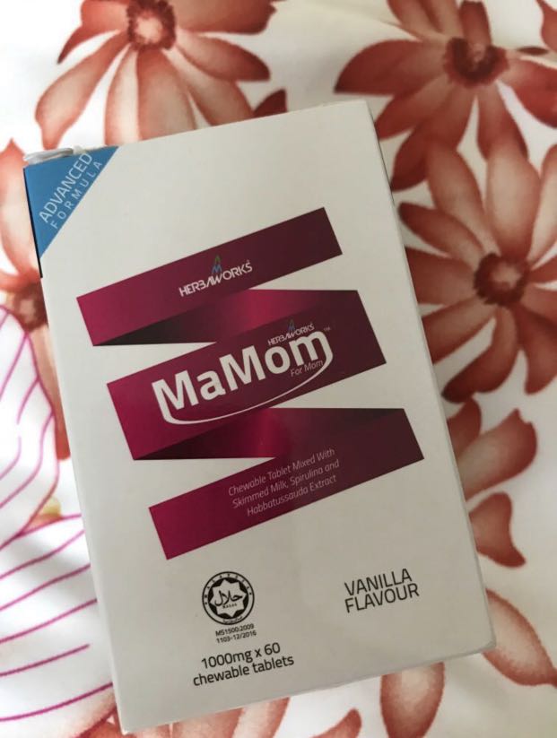 Mamom Chewable Tablets, Babies & Kids, Nursing & Feeding, Breastfeeding ...