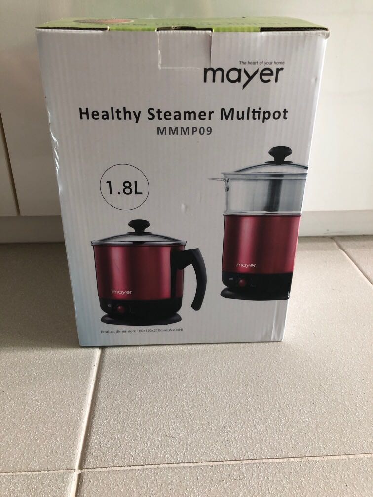 Mayer healthy steamer multi pot, TV & Home Appliances, Kitchen ...
