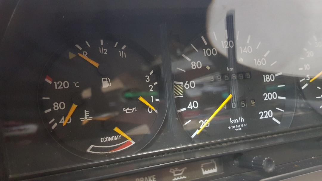 Mercedes 190e w201 speedometer, Auto Accessories on Carousell