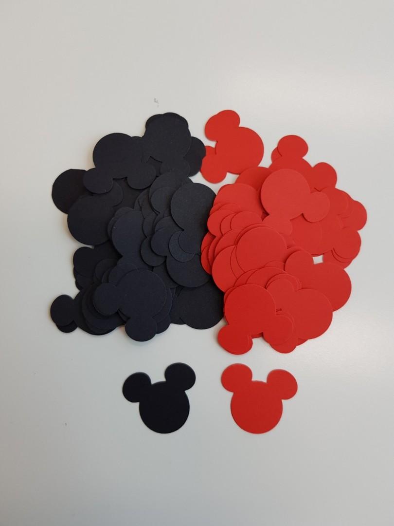 Mickey Mouse Paper Punch Out / Punchies, Hobbies & Toys, Stationery ...