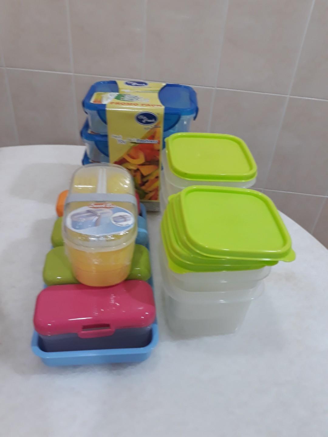 Misc Plastic Containers, Furniture & Home Living, Kitchenware & Tableware, Food Organisation ...