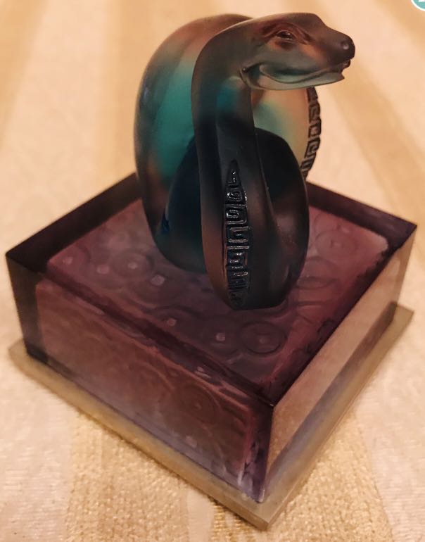 Nobility Fengshui Liuli Crystal Zodiac Snake Sculpture, Furniture ...