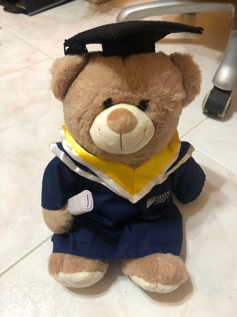 NTU Graduation Bear, Hobbies & Toys, Toys & Games on Carousell