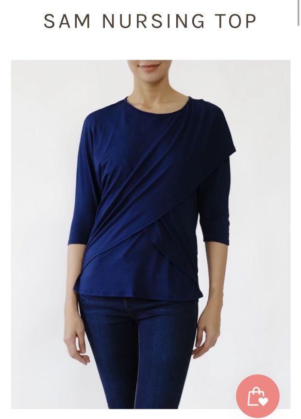 Nursing Top - Sam by Elin, Babies & Kids, Nursing & Feeding ...