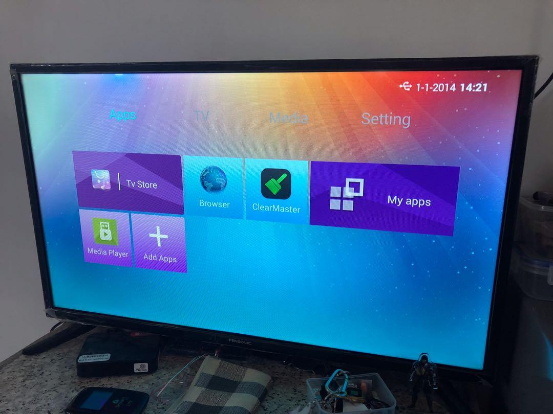 Pensonic LED-3257 Smart TV, TV & Home Appliances, TV & Entertainment ...