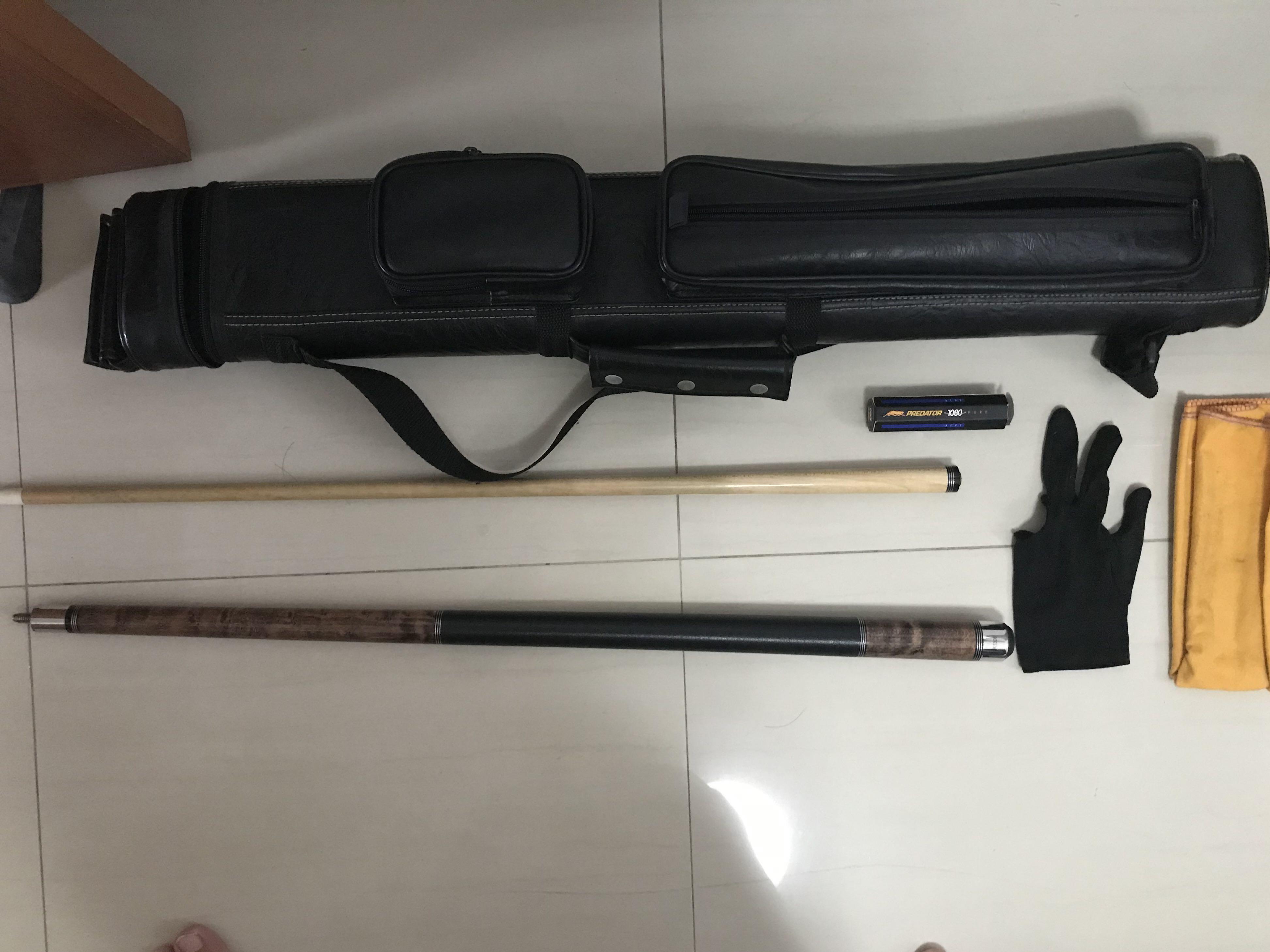 Pool Cue Set, Sports Equipment, Sports & Games, Billiards & Bowling on ...