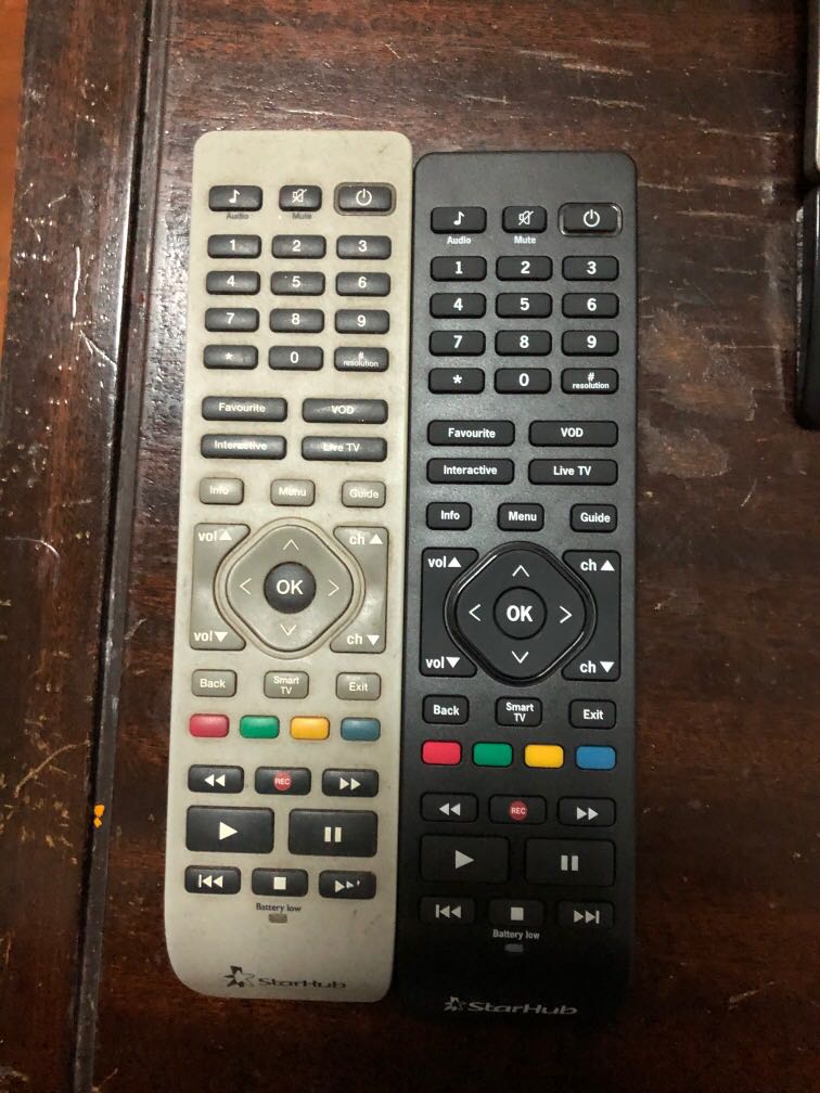 Remote Control StarHub setup box, TV & Home Appliances, TV ...
