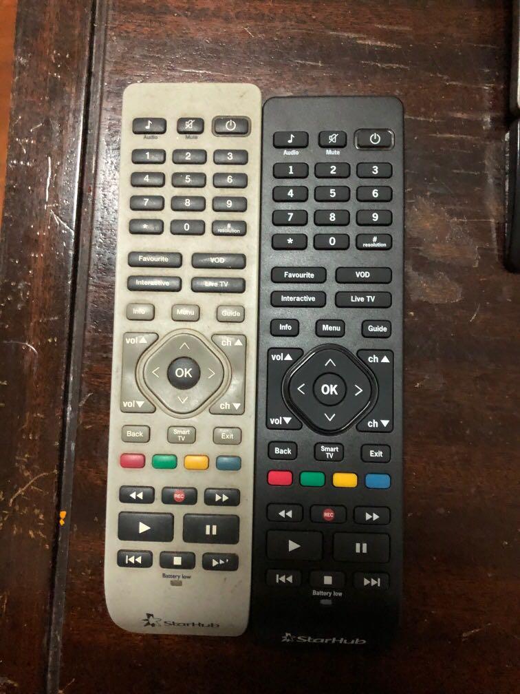 Remote Control StarHub setup box, TV & Home Appliances, TV ...