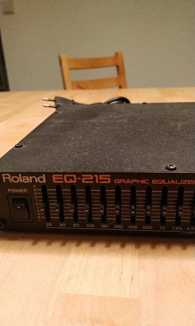Roland EQ-215 Graphic Equalizer, Audio, Other Audio Equipment on Carousell