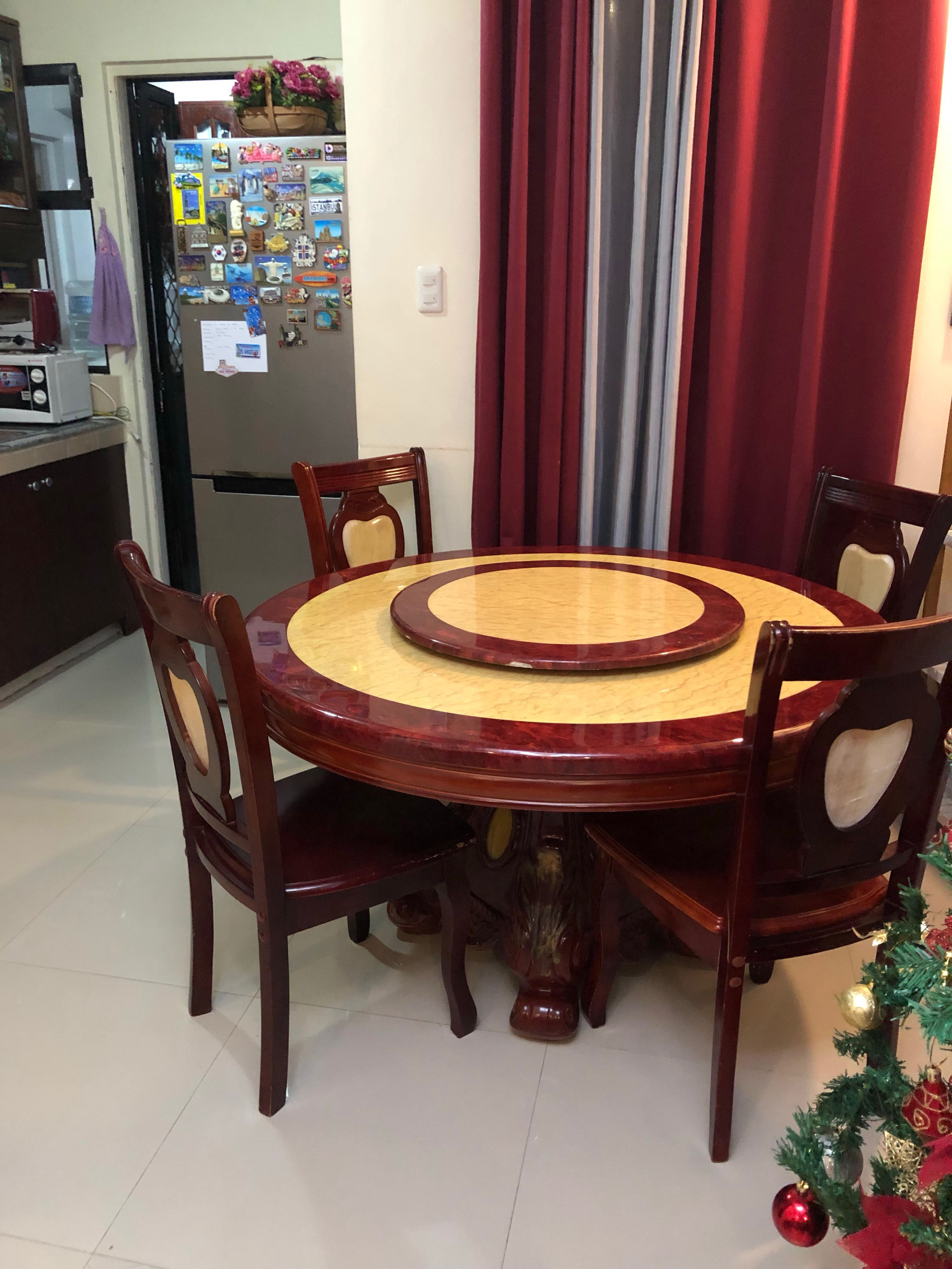 Rush sale dining table set , Furniture & Home Living, Furniture, Tables ...