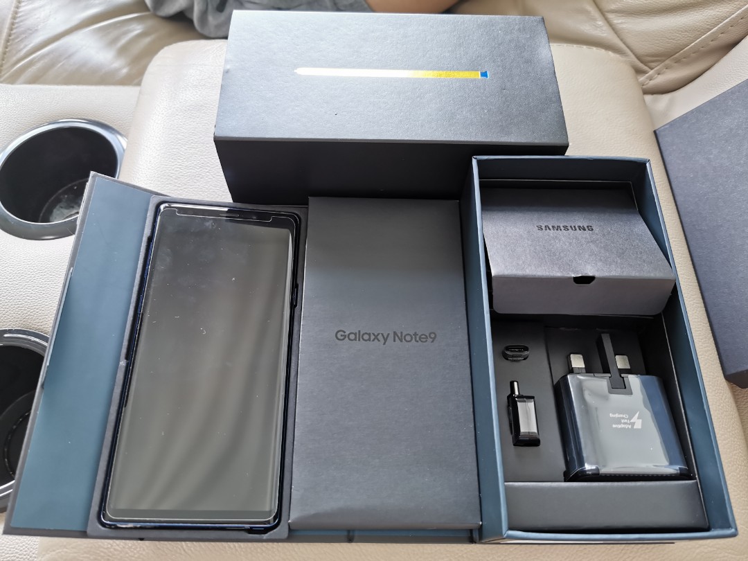 Samsung Note 9 Ocean Blue 128gb free Montblanc Casing, Mobile Phones ...