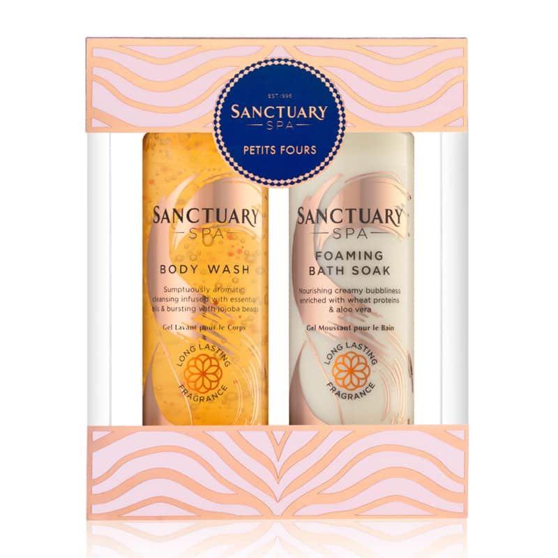 Sanctuary Spa Pampering Petit Four Gift Set, 美容＆化妝品, 沐浴＆身體護理, 沐浴及身體護理 ...
