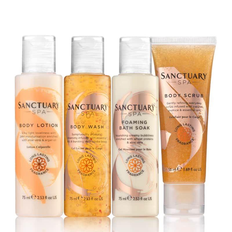 Sanctuary Spa Pampering Petit Four Gift Set, 美容＆化妝品, 沐浴＆身體護理, 沐浴及身體護理 ...