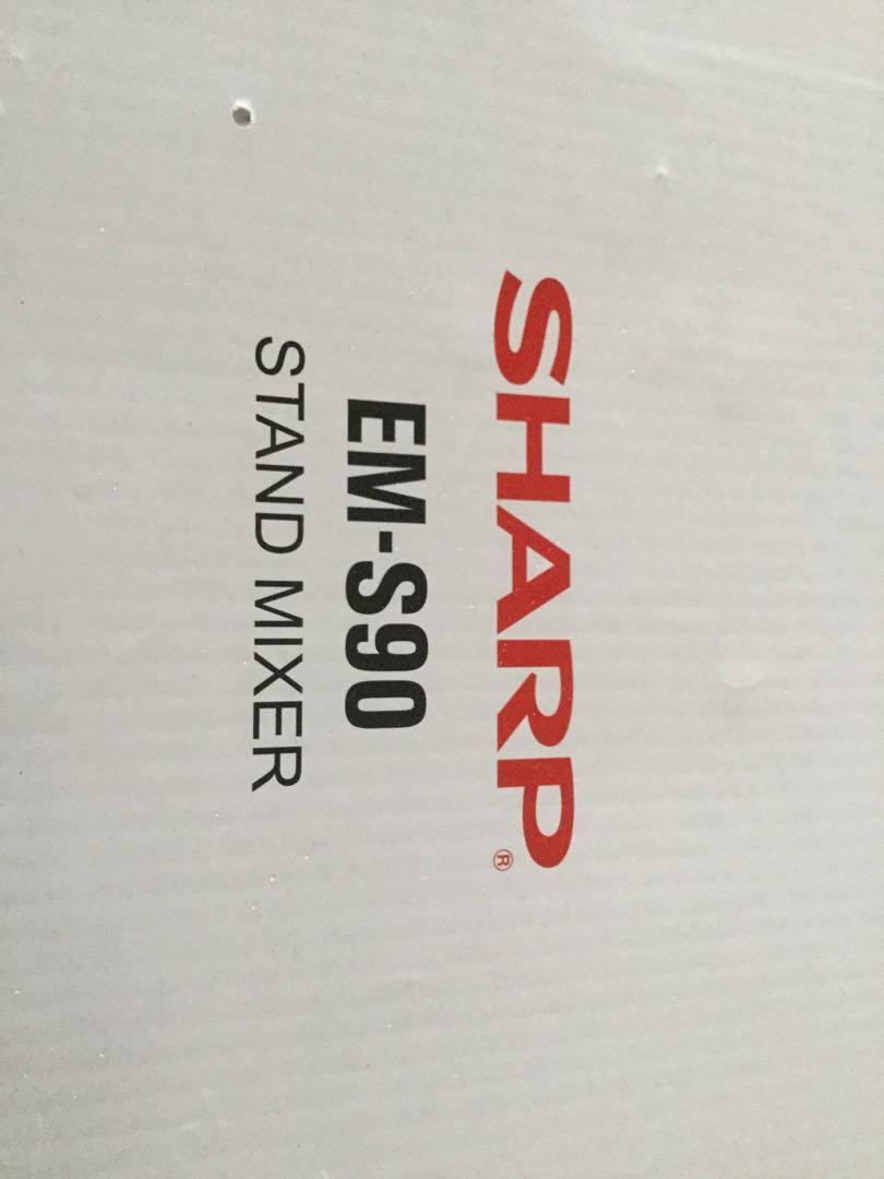 SHARP Stand Mixer EM-S90(12, TV & Home Appliances, Kitchen Appliances ...