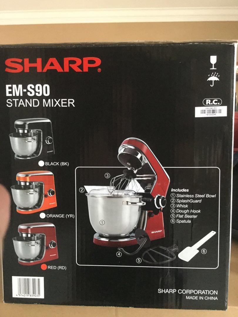 SHARP Stand Mixer EM-S90(12, TV & Home Appliances, Kitchen Appliances ...