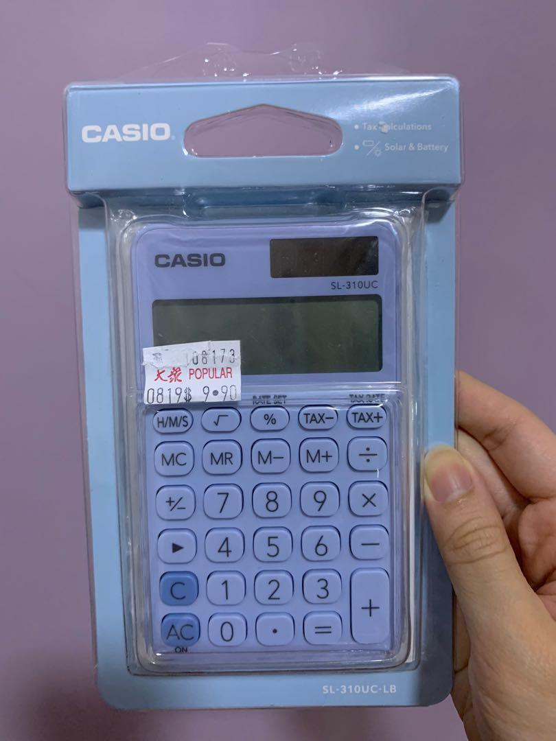 SMALL BABY BLUE CASIO CALCULATOR, Mobile Phones & Gadgets, Wearables ...