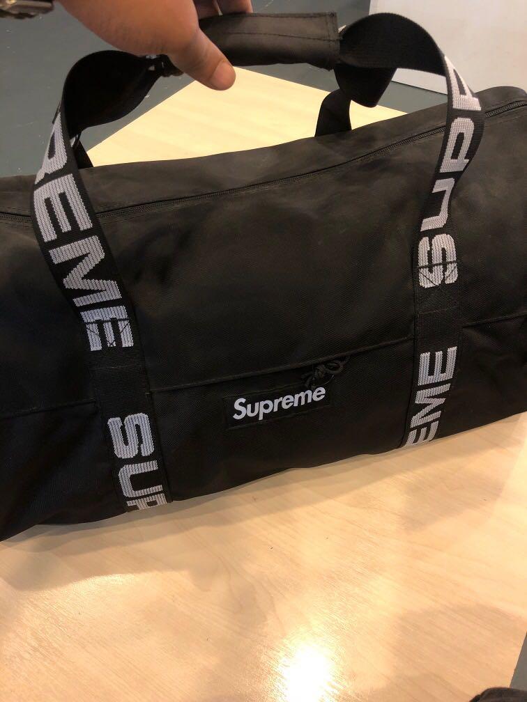 Supreme Duffel Bag, Men's Fashion, Bags, Sling Bags on Carousell
