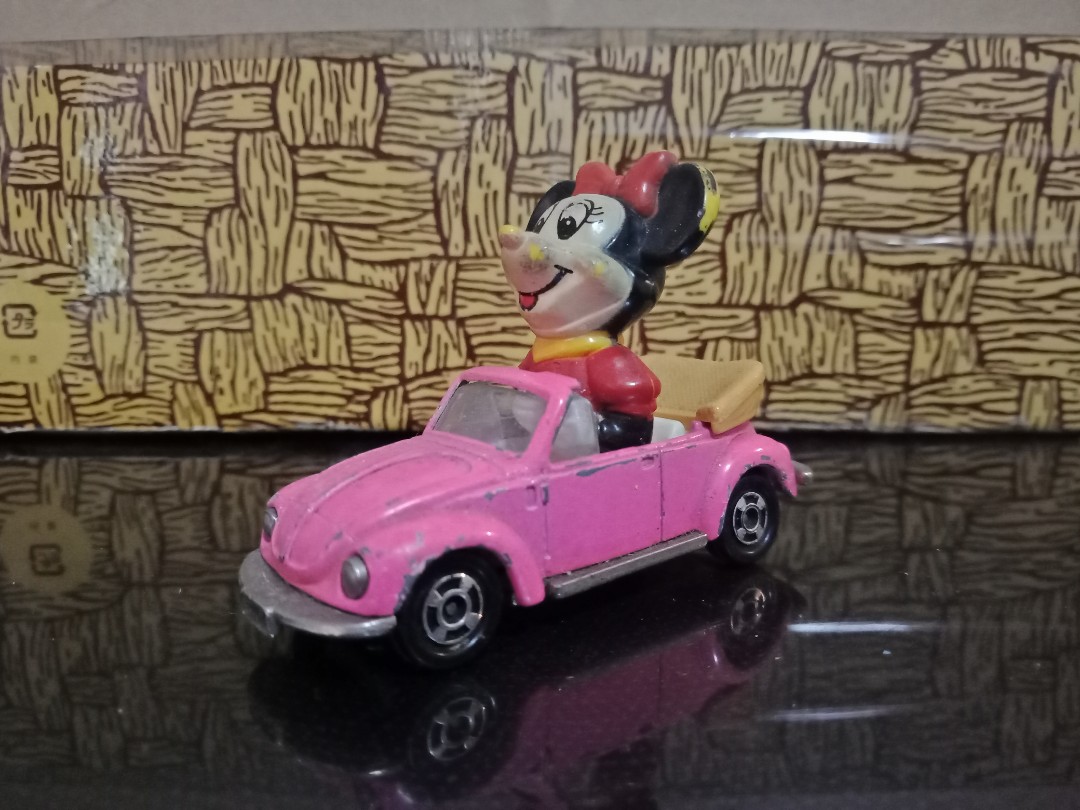 Tomica Walt Disney VW Beetle Minnie Mouse Made in Japan, Hobbies & Toys ...